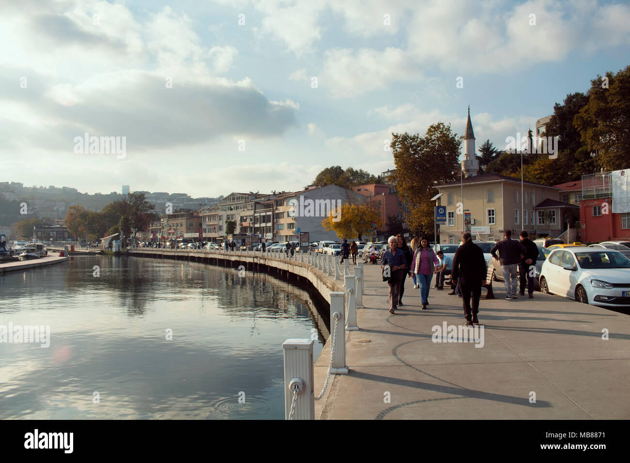 Woman walking in bosphorus hi-res stock photography and images - Alamy