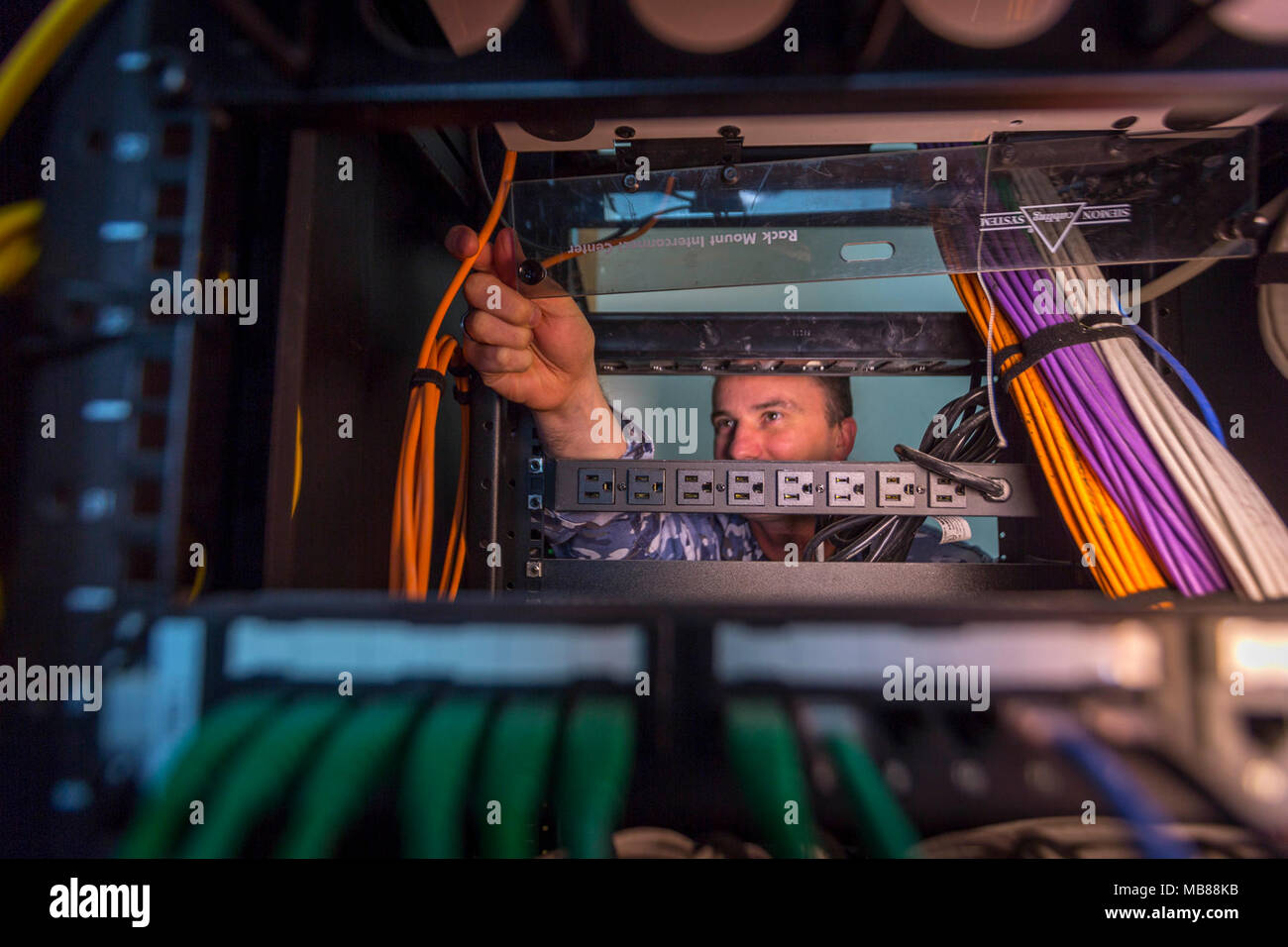 Sergeant Liam Stewart from Number 1 Combat Communications Squadron ...