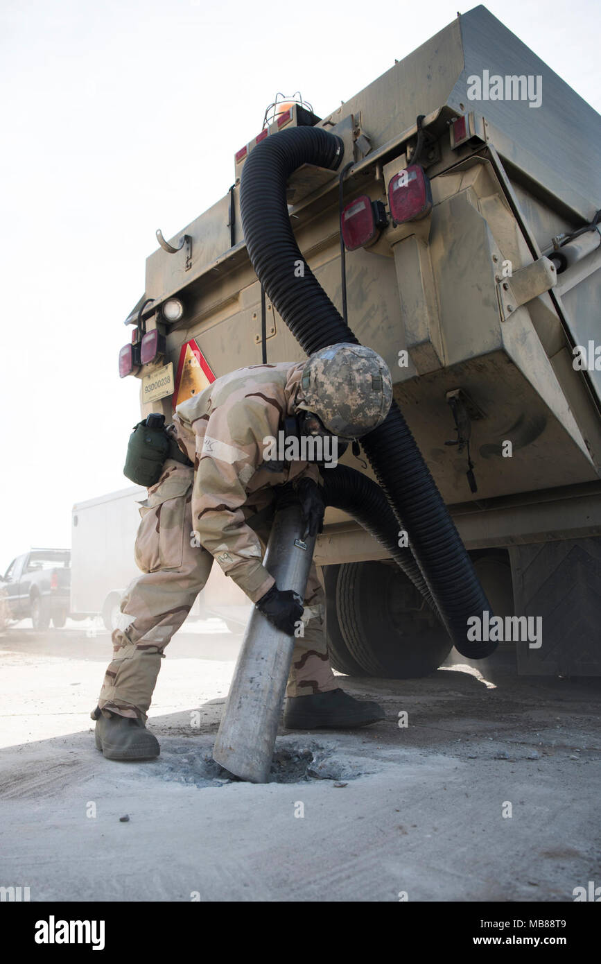 Senior Airman Shawn Welsh , 9th Civil Engineer Squadron Airman, clears ...