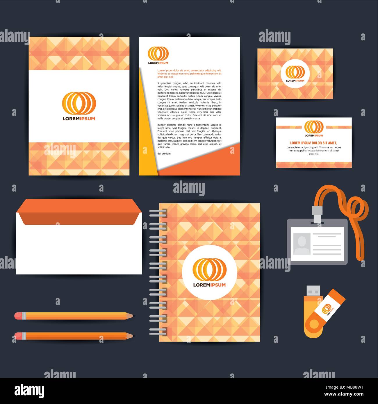 corporate company advertising set elements Stock Vector Image & Art - Alamy