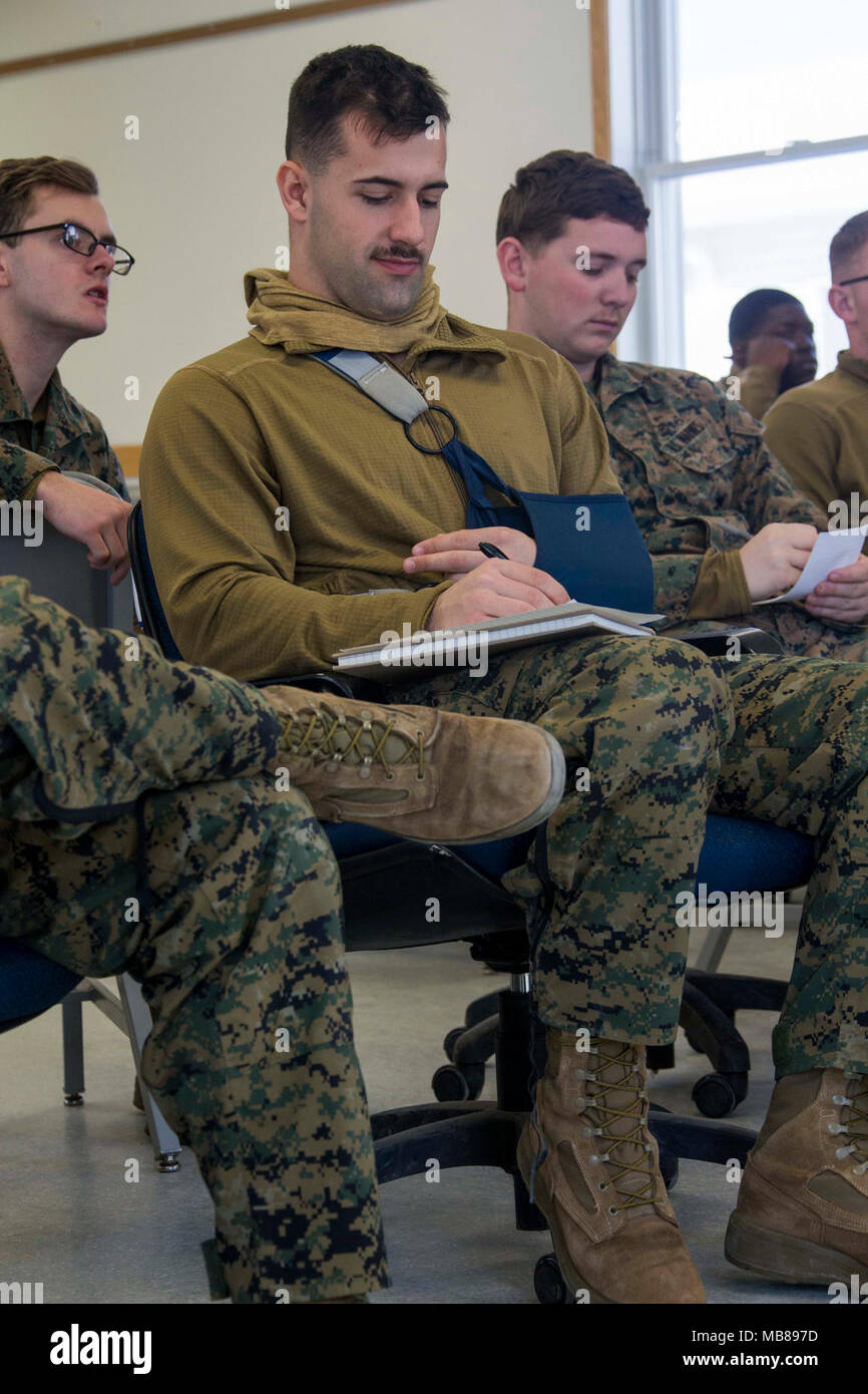 U.S. Marine Corps Sgt. Nicholas Valla, an unmanned aerial vehicle ...