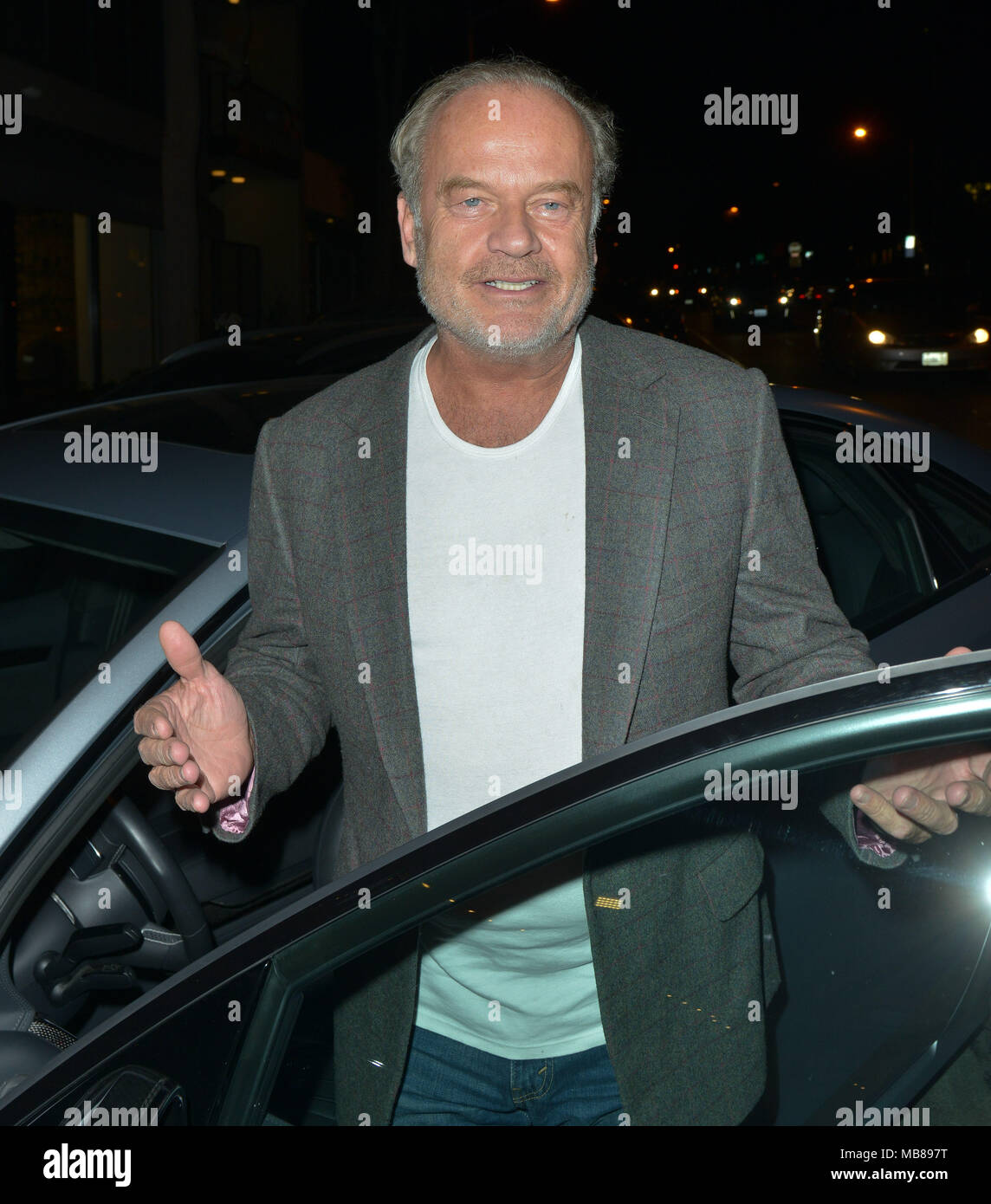 Kelsey Grammer Out For A Business Meeting At CRaig's Restaurant ...