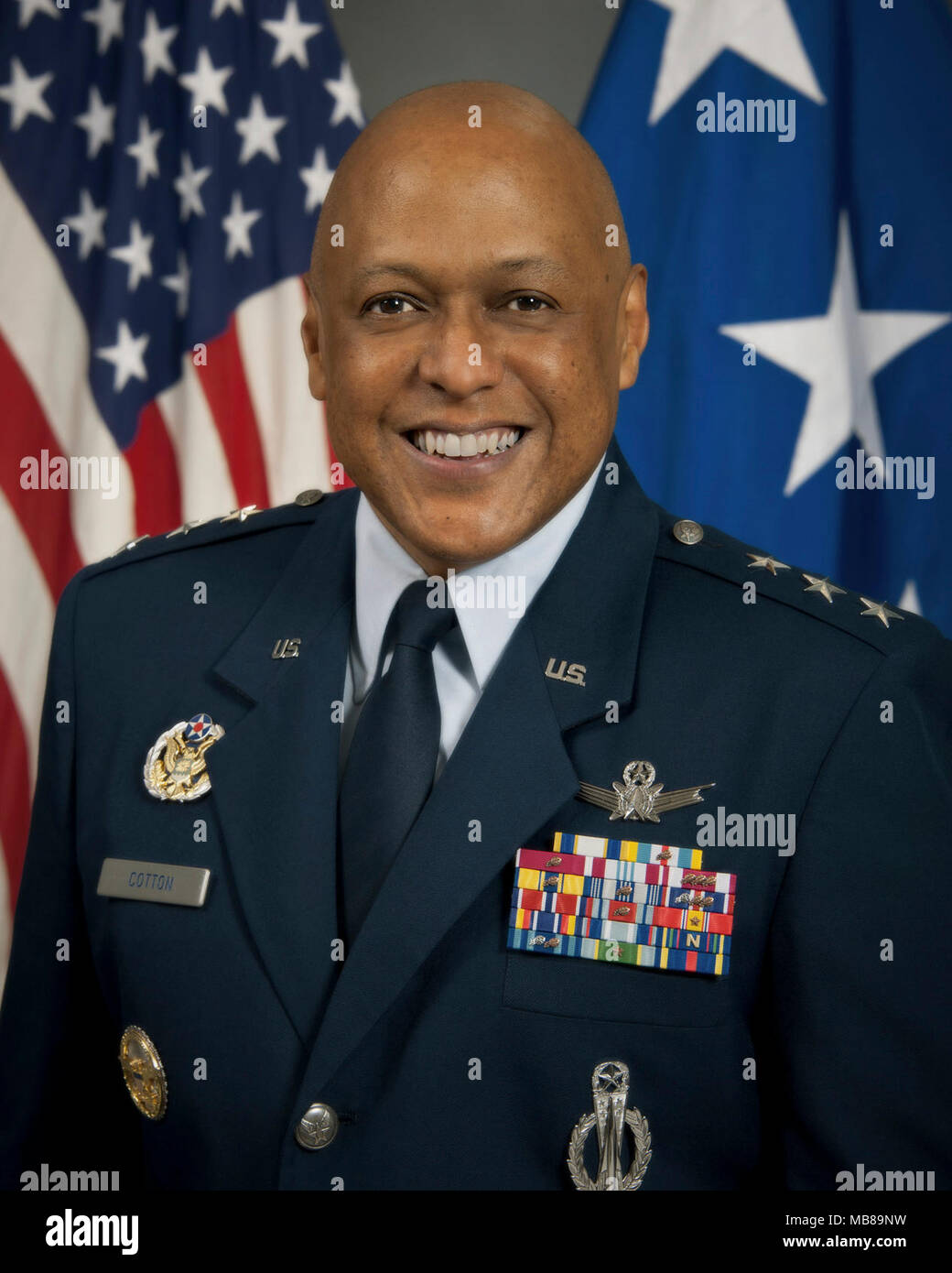 Maxwell AFB, Ala. - Official portrait of Lieutenant General Anthony ...