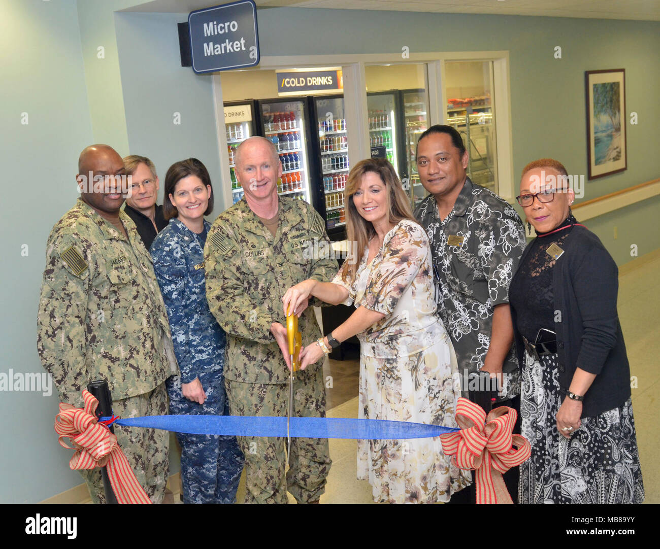 JACKSONVILLE, Fla. (Feb. 8, 2018) Capt. David Collins, Naval Hospital ...