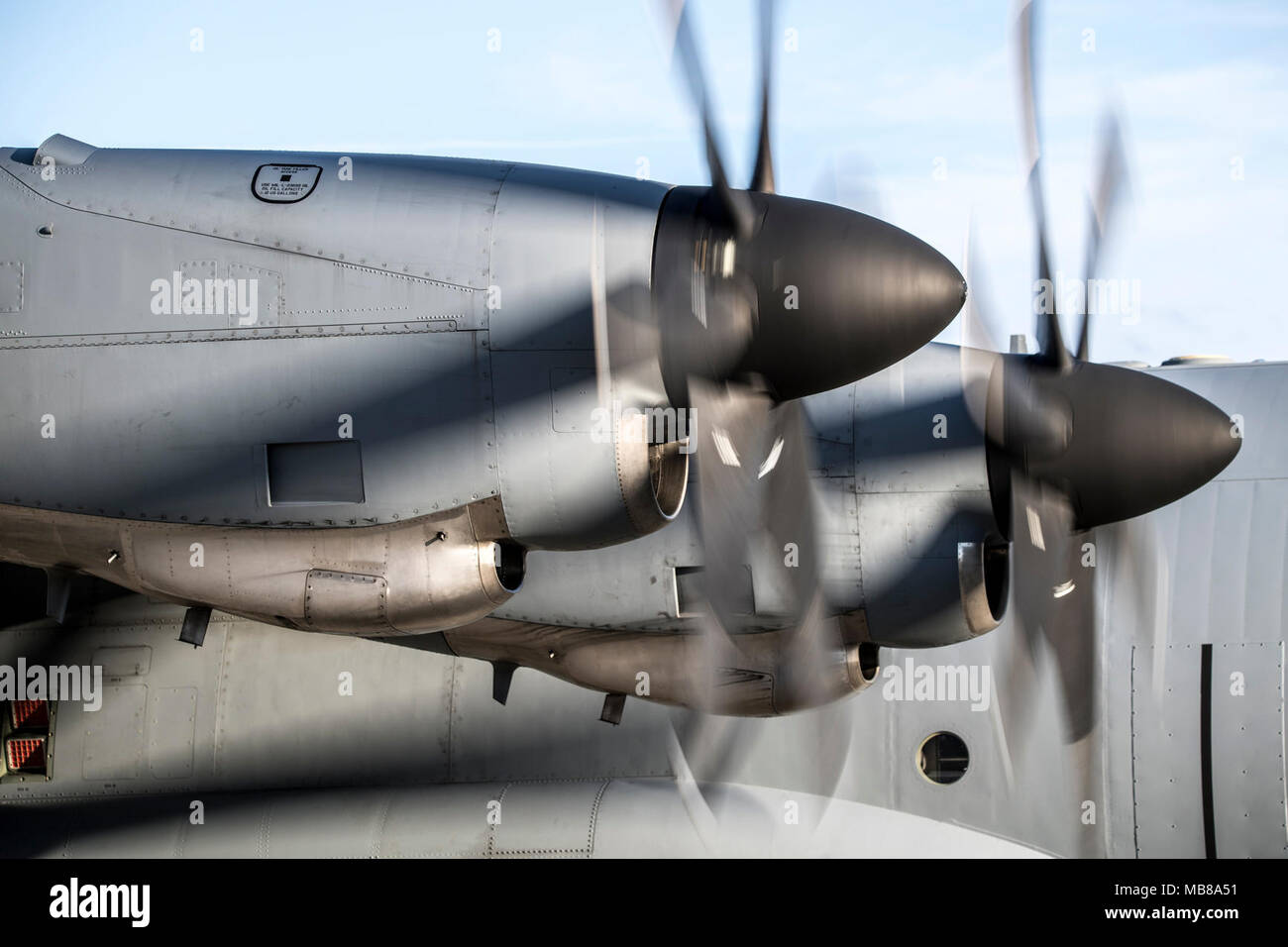 POPE ARMY AIRFIELD, N.C. — A C-130J Hercules from the 19th Airlift Wing ...