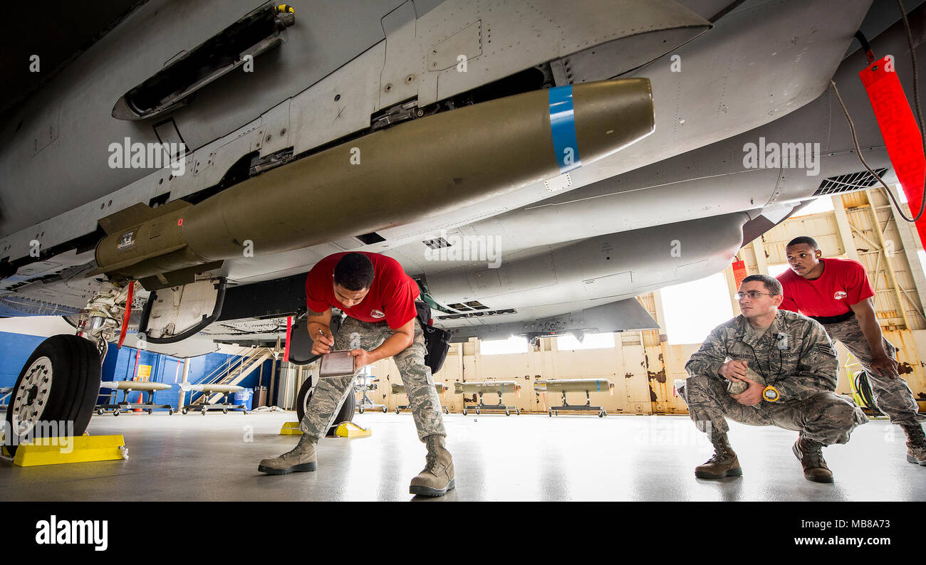 Staff Sgt. Aldous Lockwood, 96th Aircraft Maintenance Squadron Red Crew ...