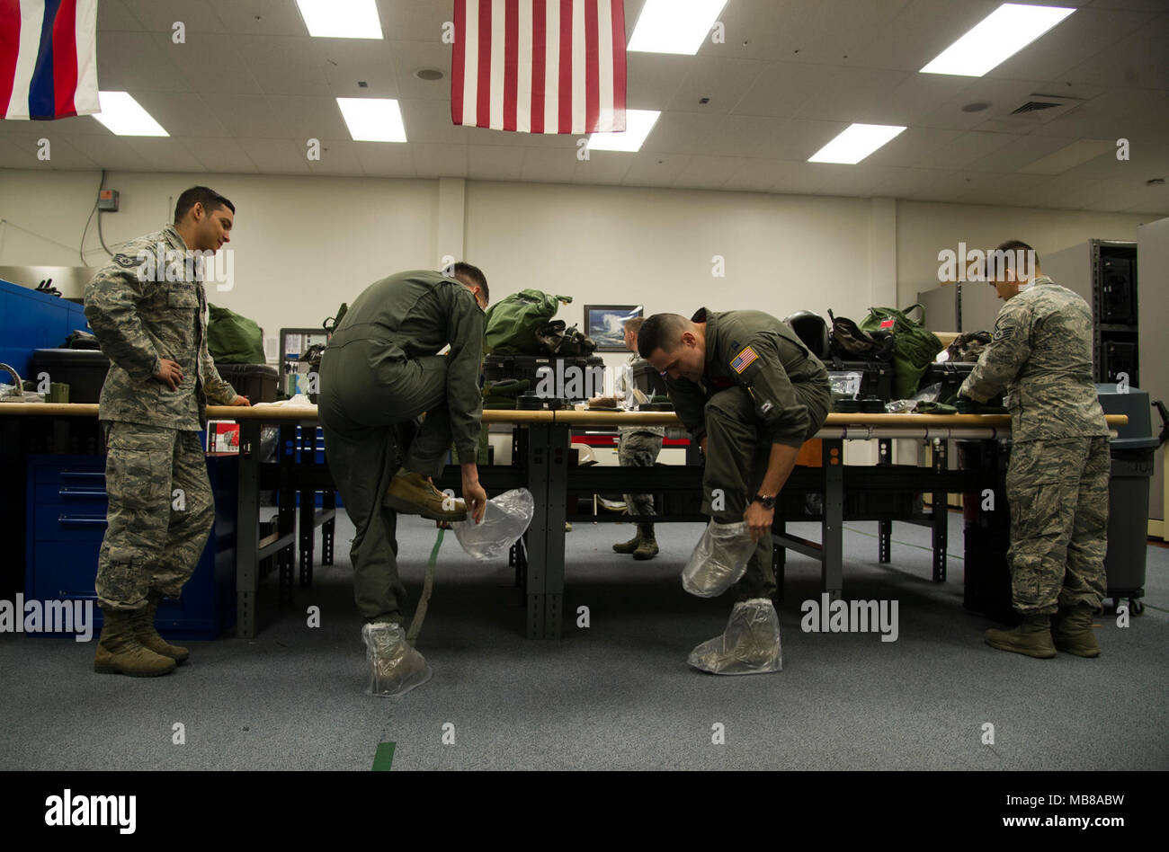 Airman 1st Class Steven Slover, 535th Airlift Squadron loadmaster, and ...