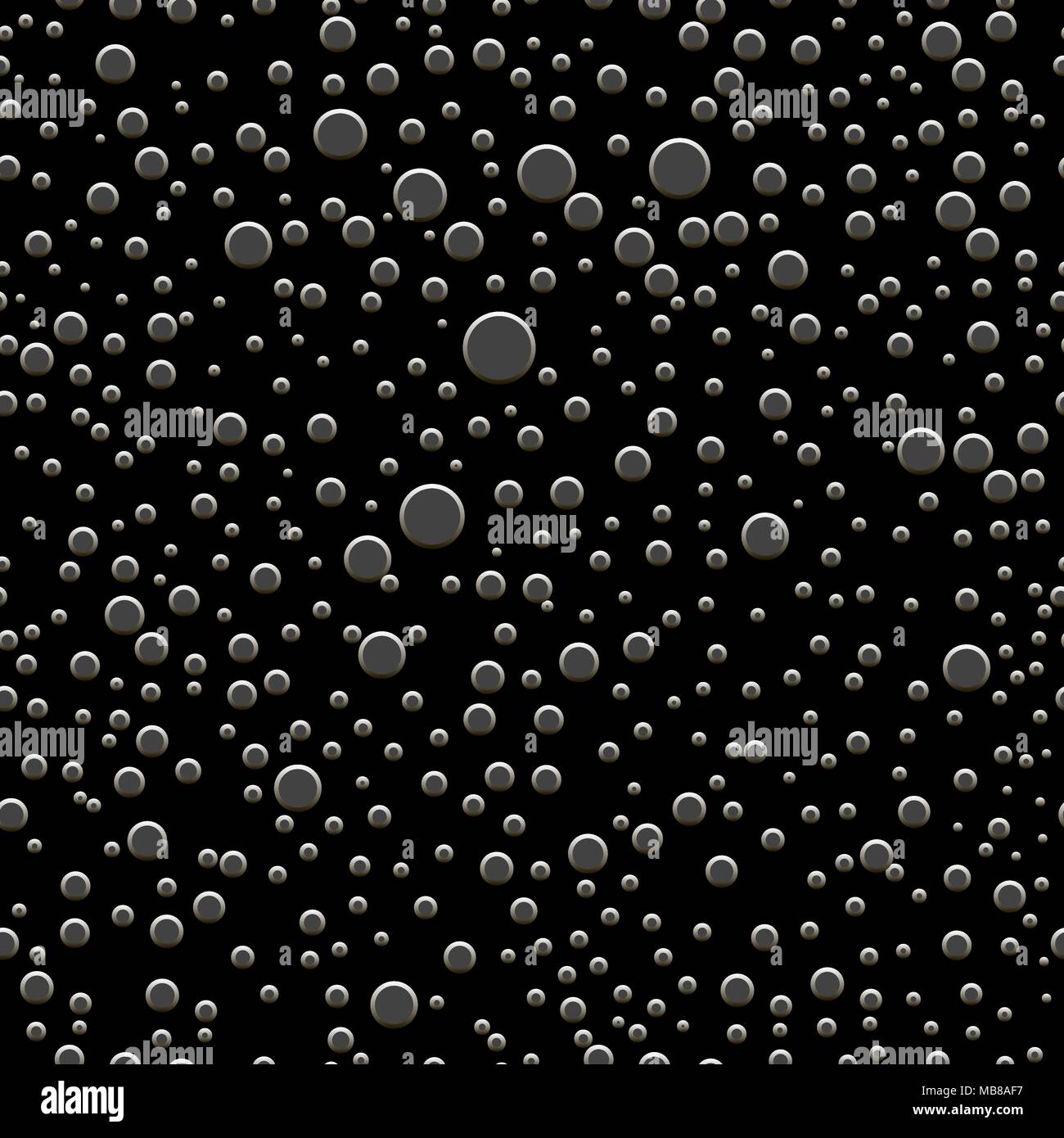 Circles Seamless Pattern Modern Stylish Texture Repeating Or Looping Abstract Trendy Outline