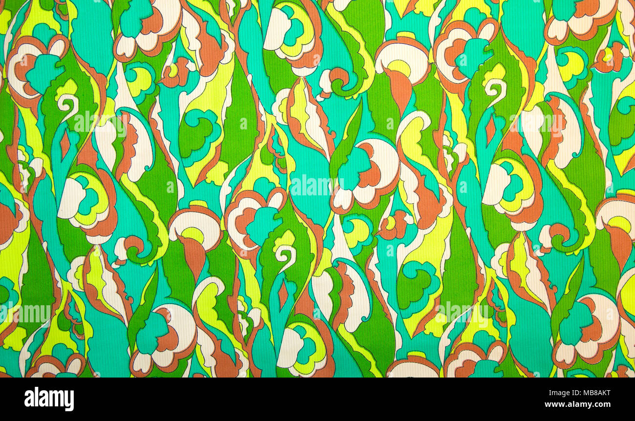 Detail of vintage fabric pattern Stock Photo - Alamy