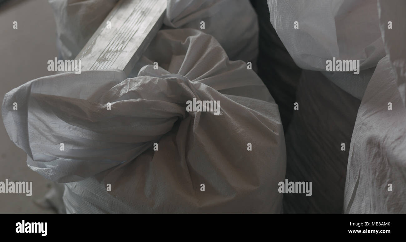Bags construction garbage in hi-res stock photography and images - Alamy