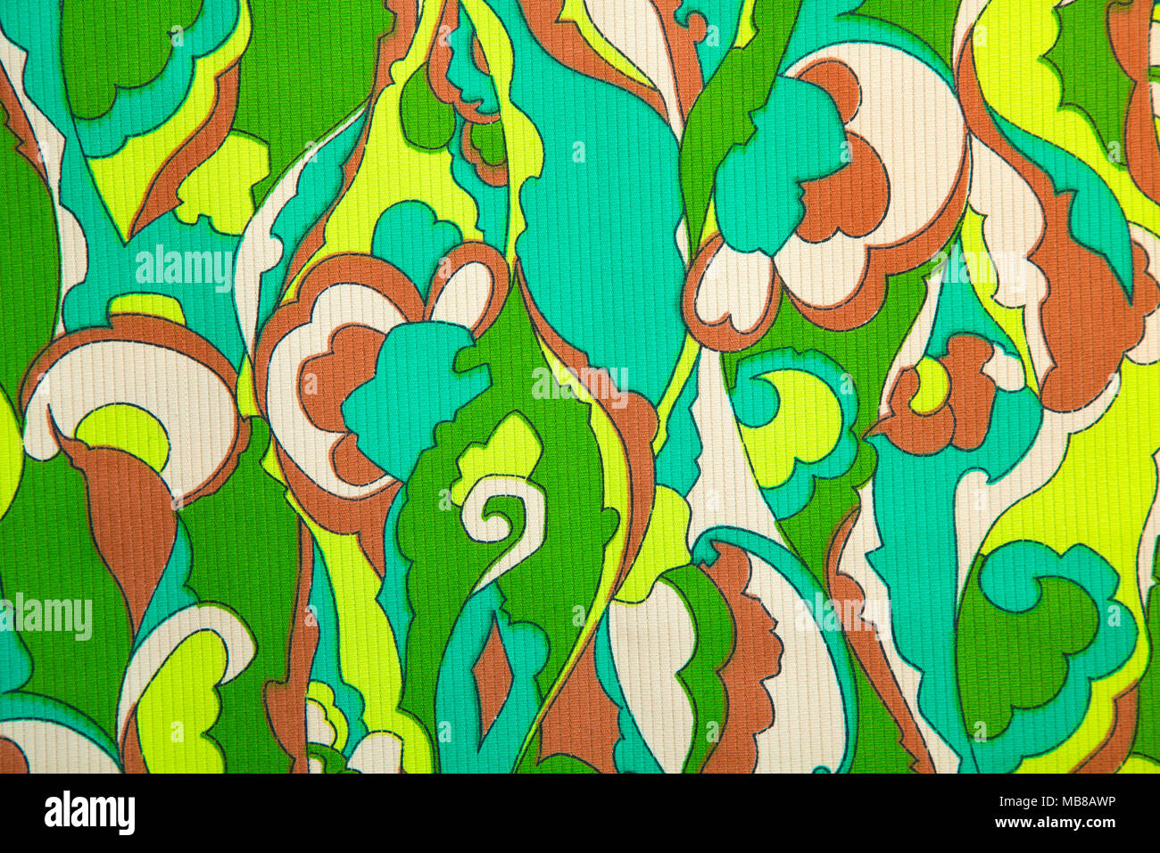 Detail of vintage fabric pattern Stock Photo - Alamy
