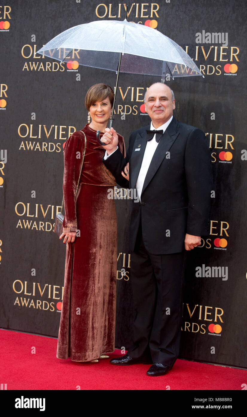Peter Polycarpou arriving for The Olivier Awards at the Royal Albert ...