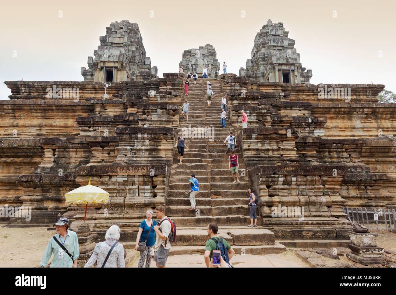 Ta Keo Temple, Angkor site, Cambodia - a 10th century hindu temple ...