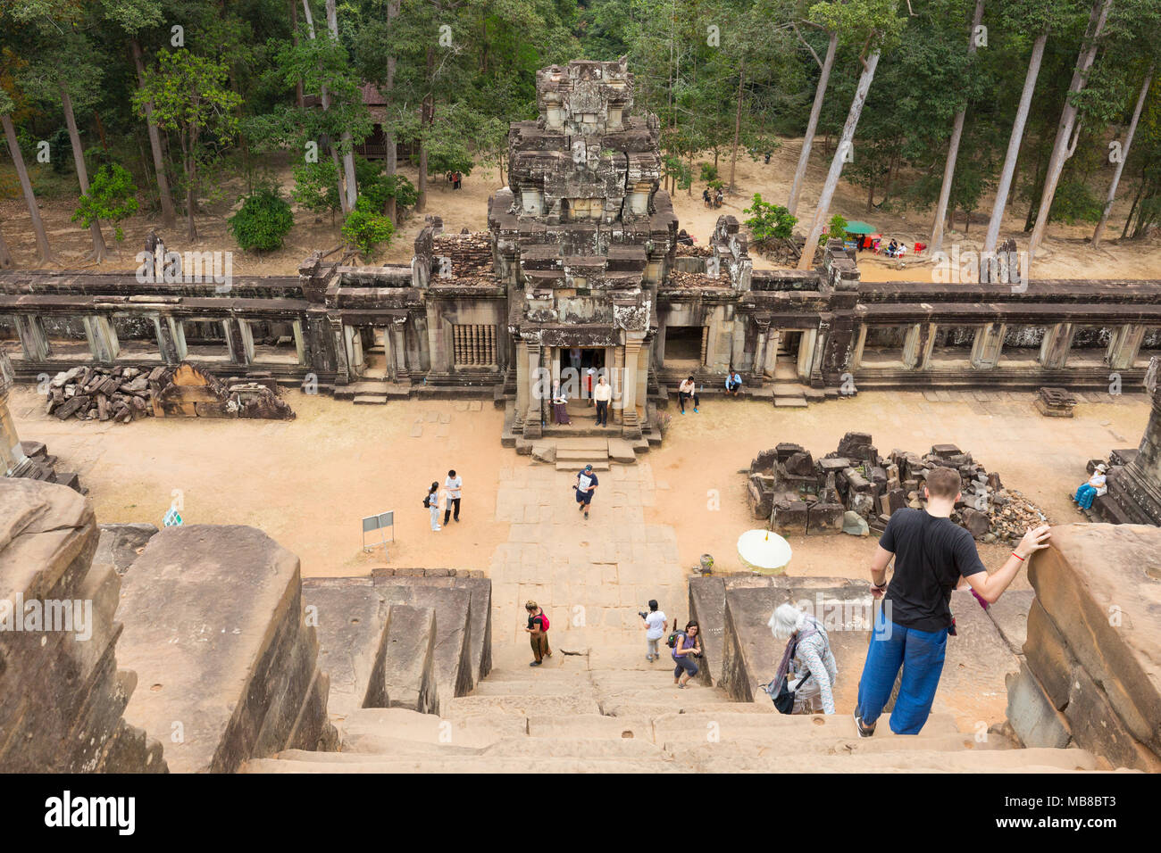 Ta Keo Temple, Angkor site, Cambodia - a 10th century hindu temple ...