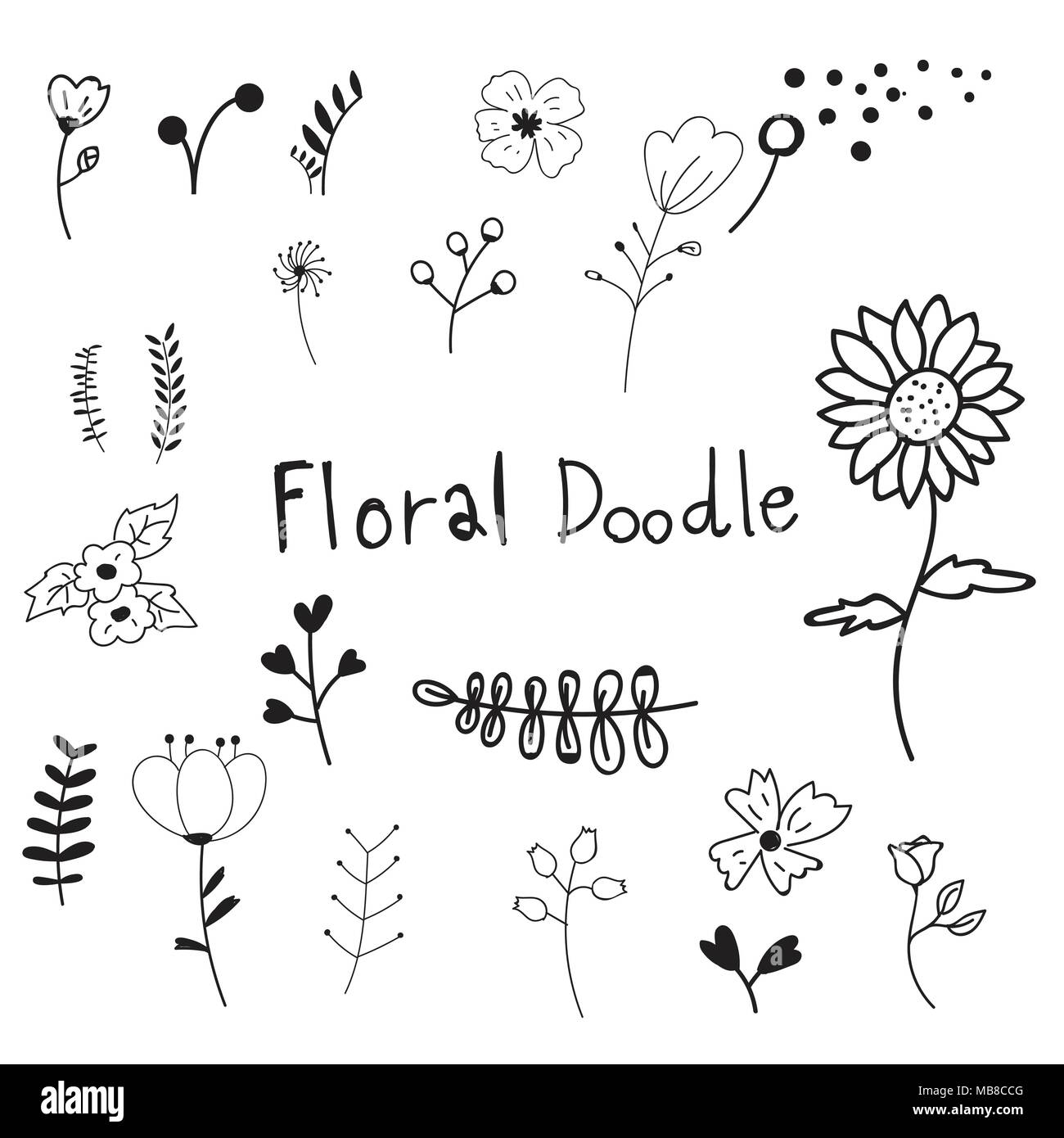 Flower Doodle Designs