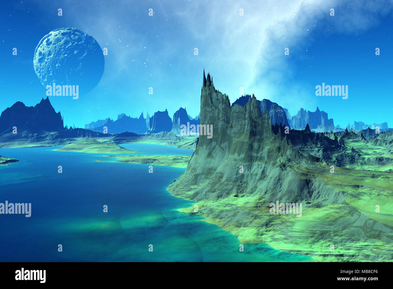 Fantasy Water Landscape