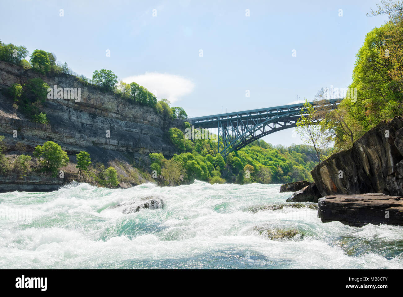 Niagara Falls White Water rapids Stock Photo - Alamy