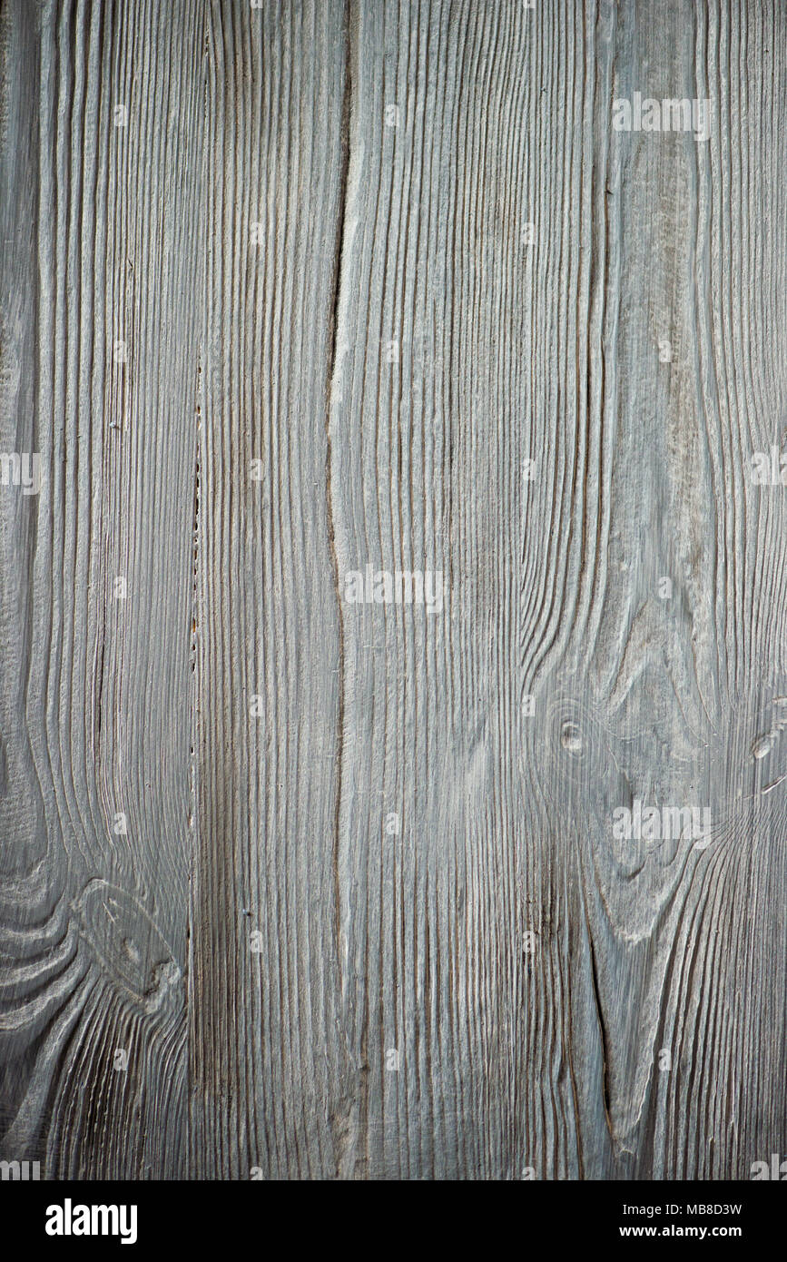 Wood texture. Gray timber board with weathered crack lines. Natural ...