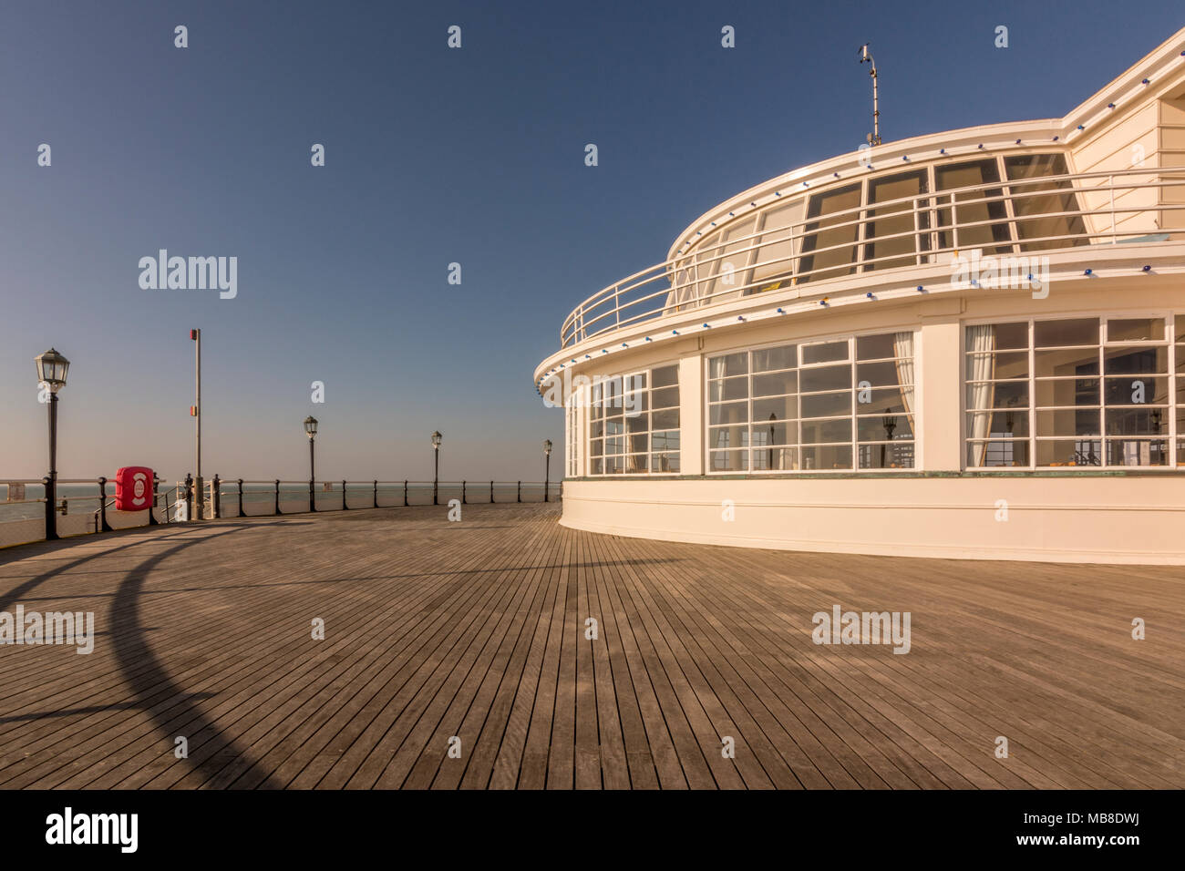 Part of Worthing Pier on the south coast of England, UK Stock Photo - Alamy