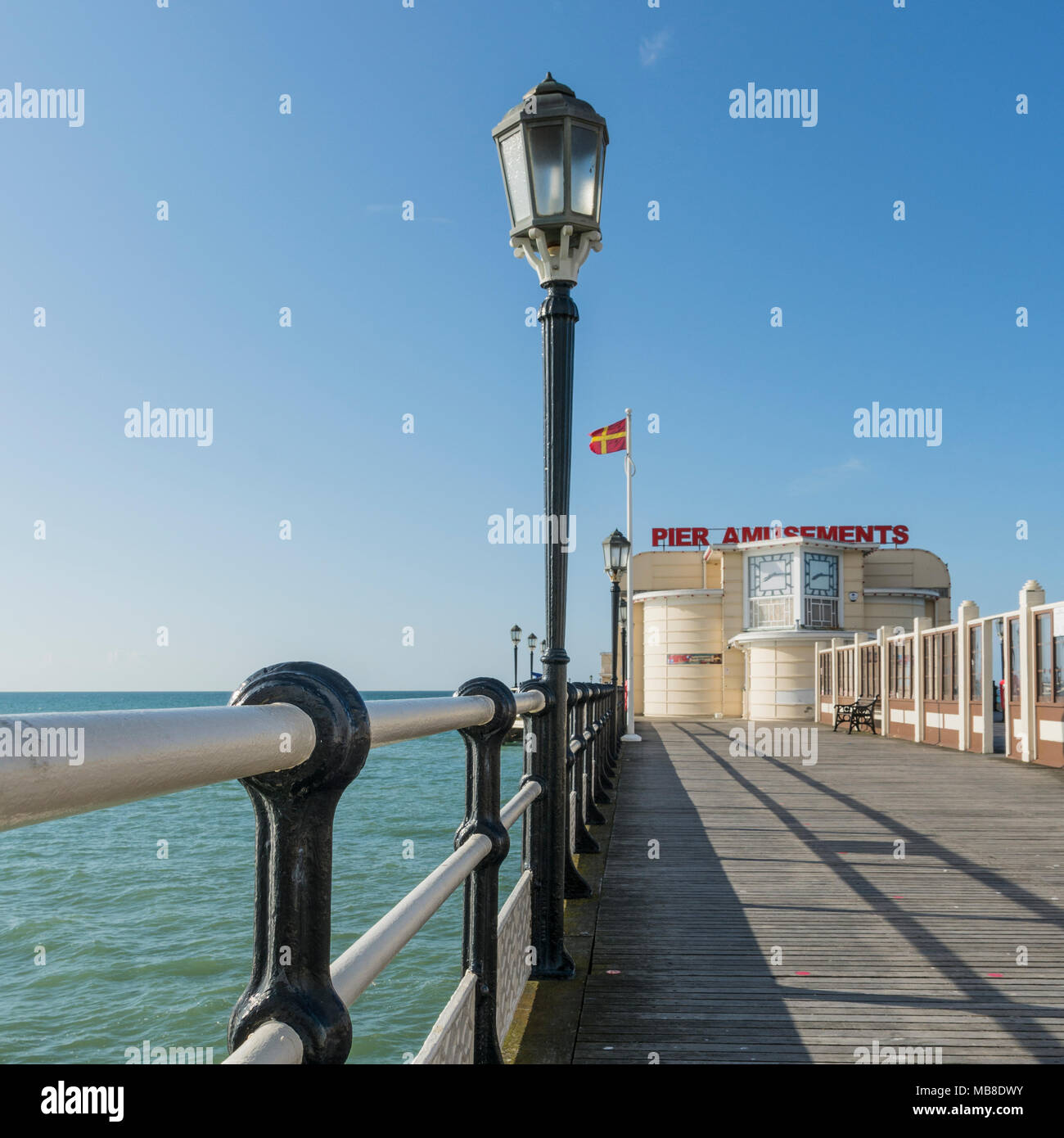 Worthing pier art deco building hi-res stock photography and images - Alamy