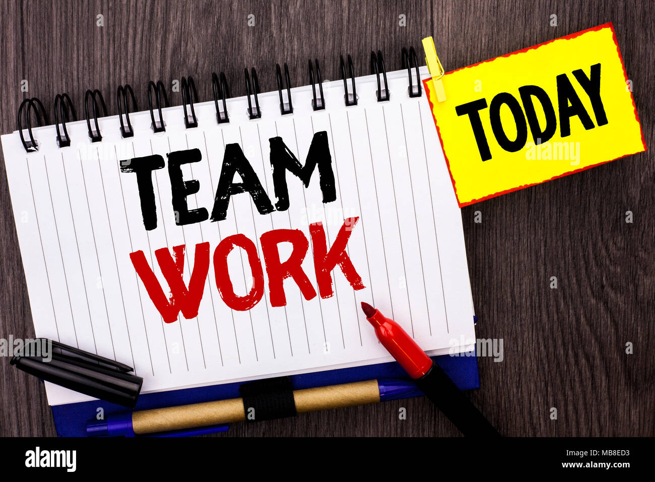 Word writing text Team Work. Business concept for Cooperation Together ...