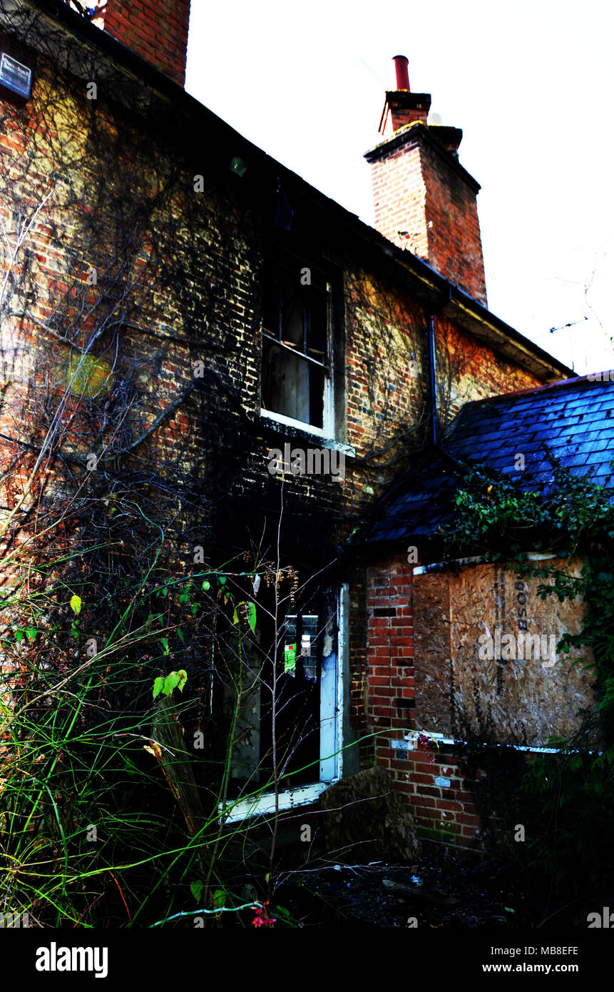 Decay and Destruction Within The Landscape Stock Photo - Alamy