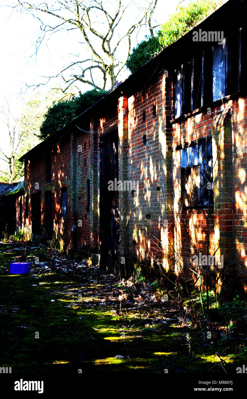 Decay and Destruction Within The Landscape Stock Photo - Alamy