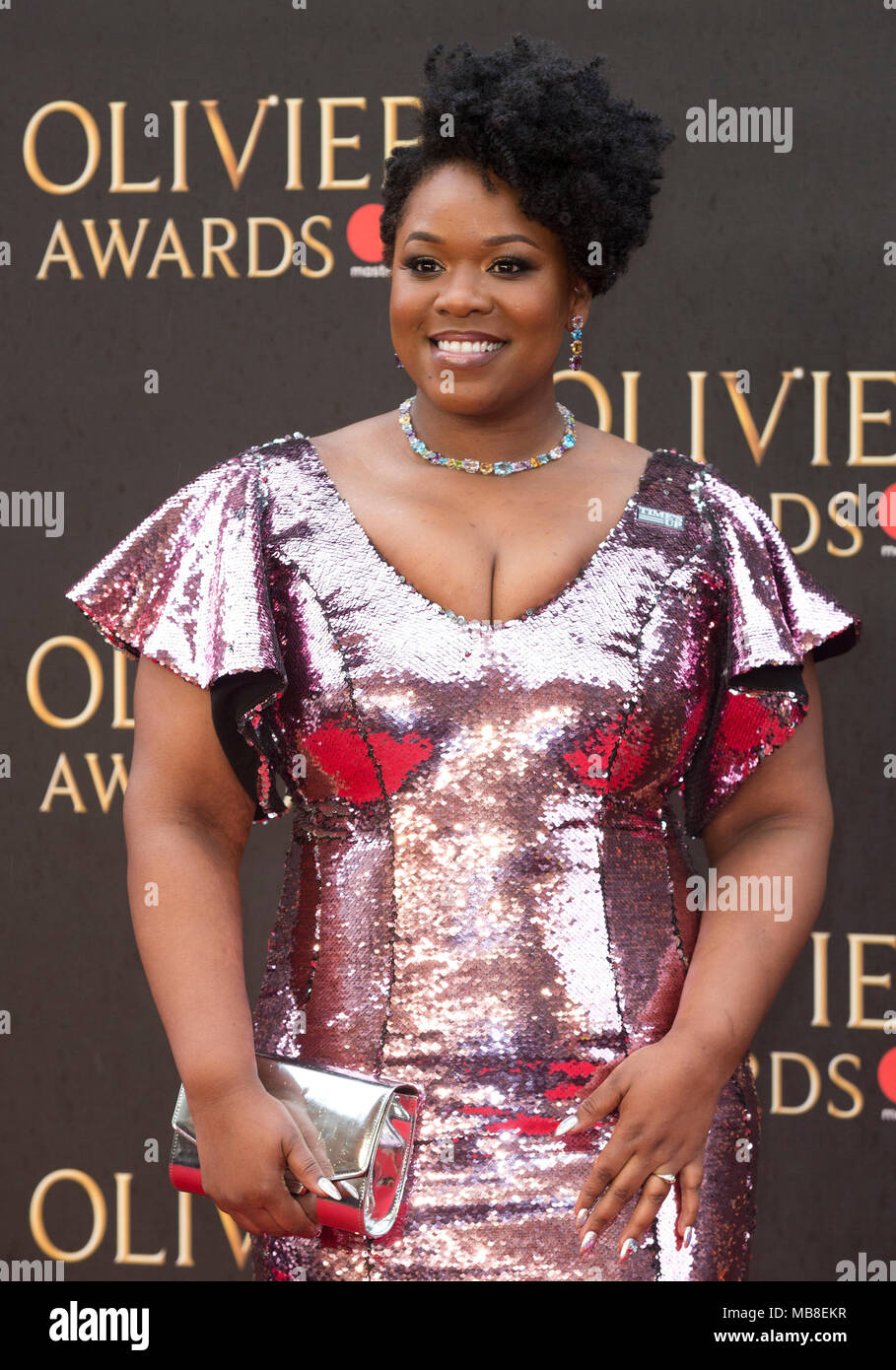 Moya Angela arriving for The Olivier Awards at the Royal Albert Hall in ...
