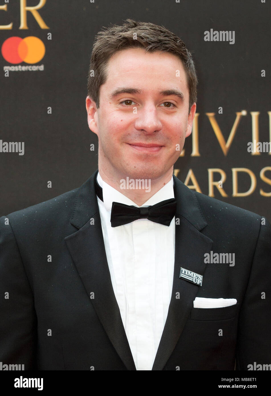 James Graham arriving for The Olivier Awards at the Royal Albert Hall ...