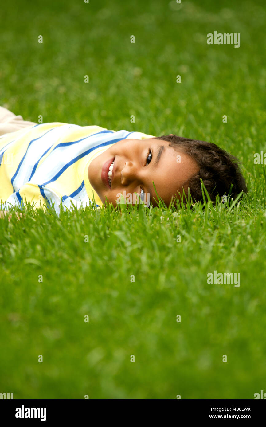 Cute little hispanic boy Stock Photo - Alamy