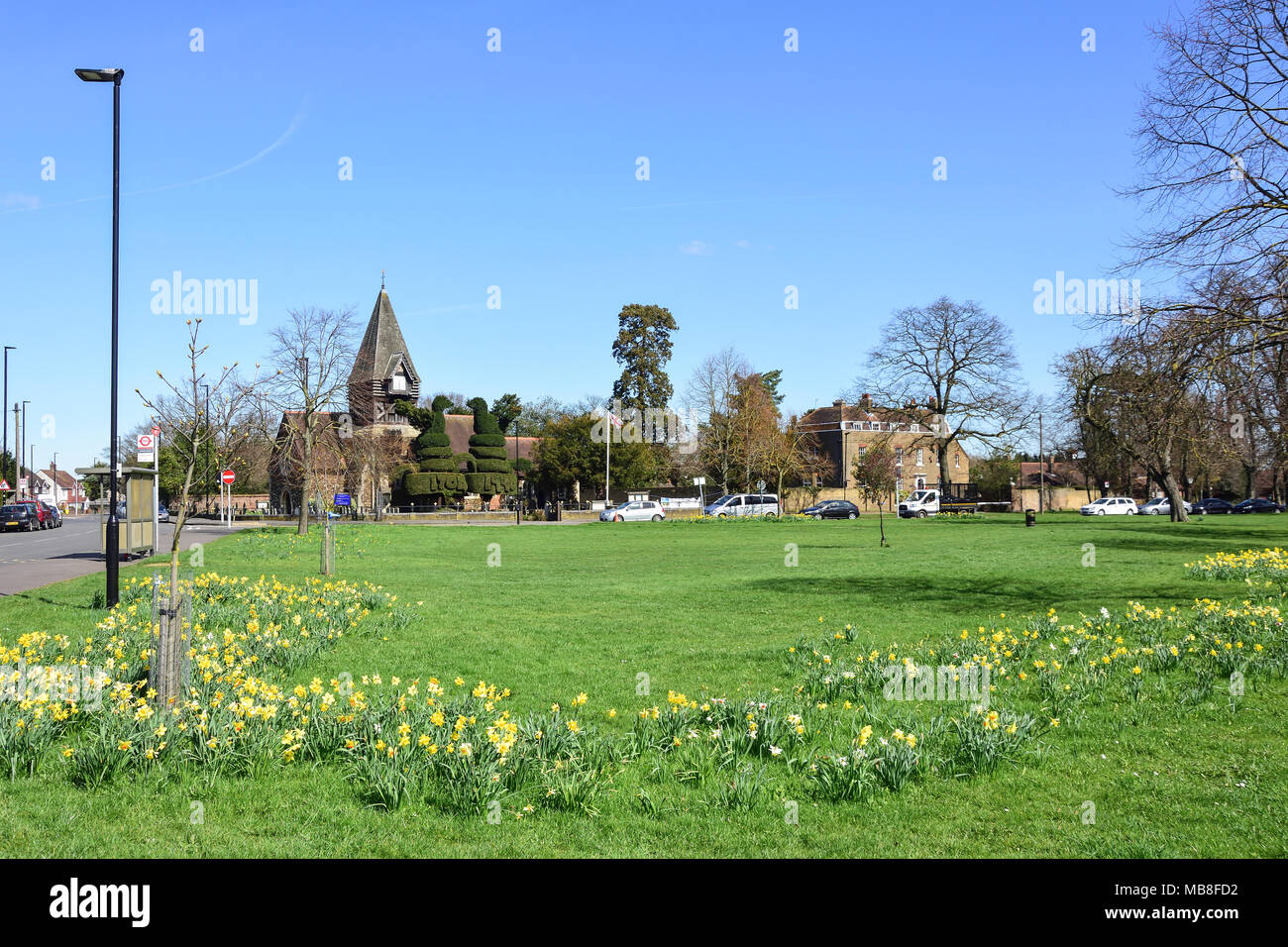 Bedfont church hi-res stock photography and images - Alamy