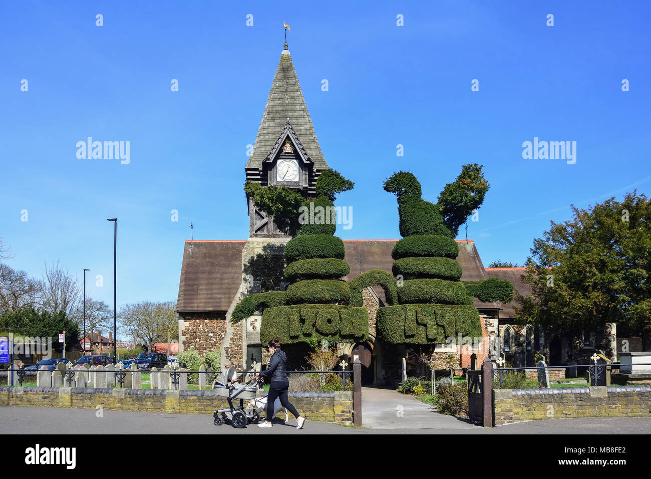 Bedfont church hi-res stock photography and images - Alamy