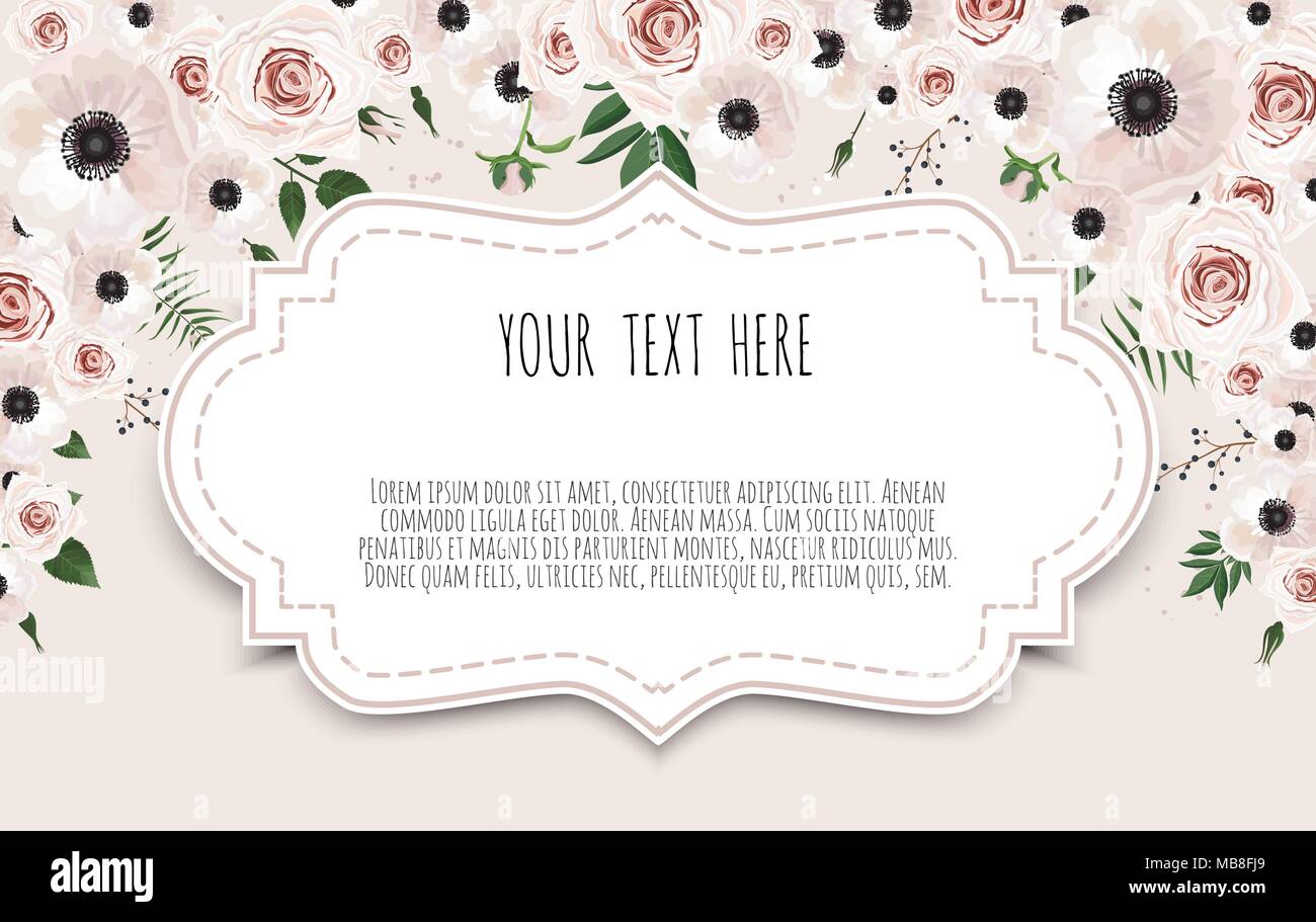 Floral background. Spring background with beautiful flowers Stock ...