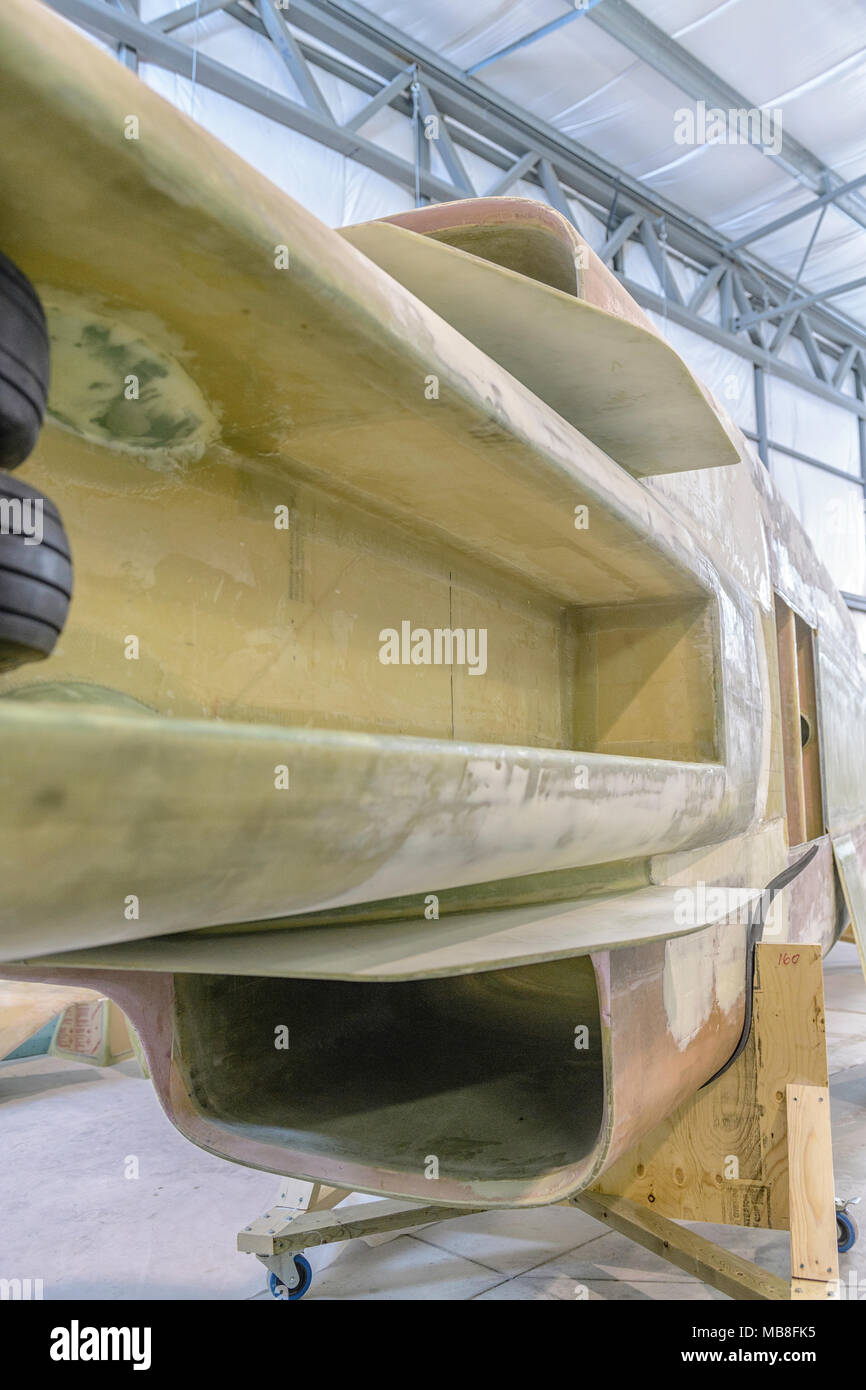 Avro Arrow jet fighter, 2/3 sized replica is being built at the Avro ...