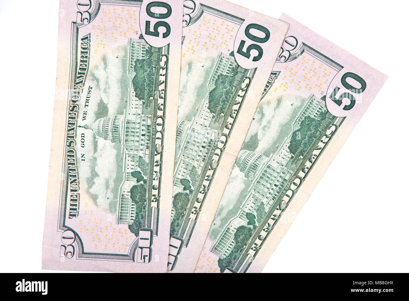Fan of us dollar bank notes Stock Photo - Alamy