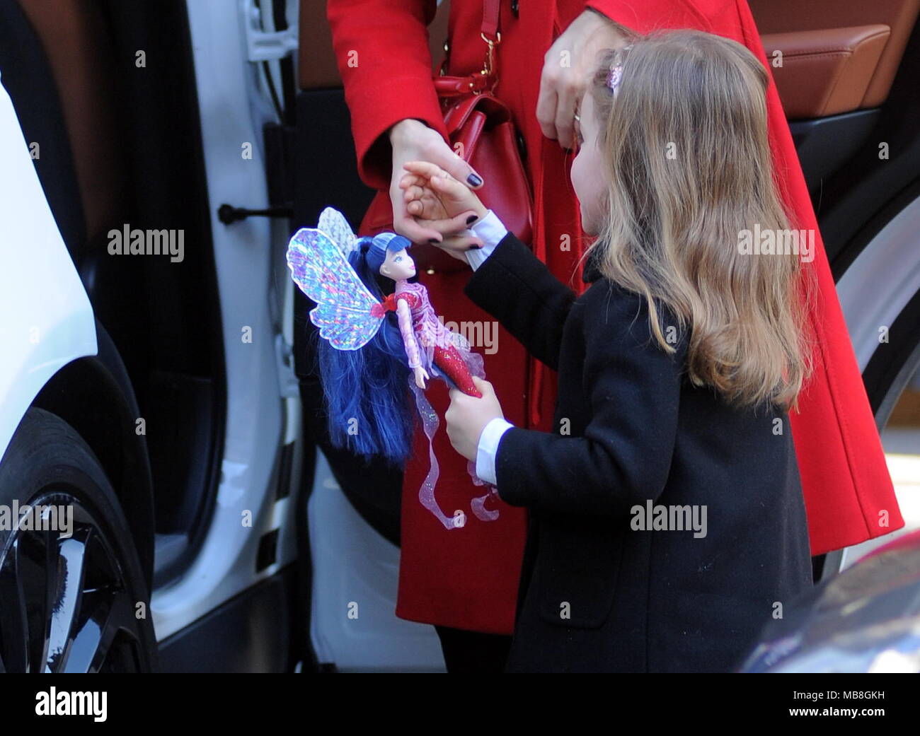 Michelle Hunziker and her family celebrate Celeste's 3rd birthday ...