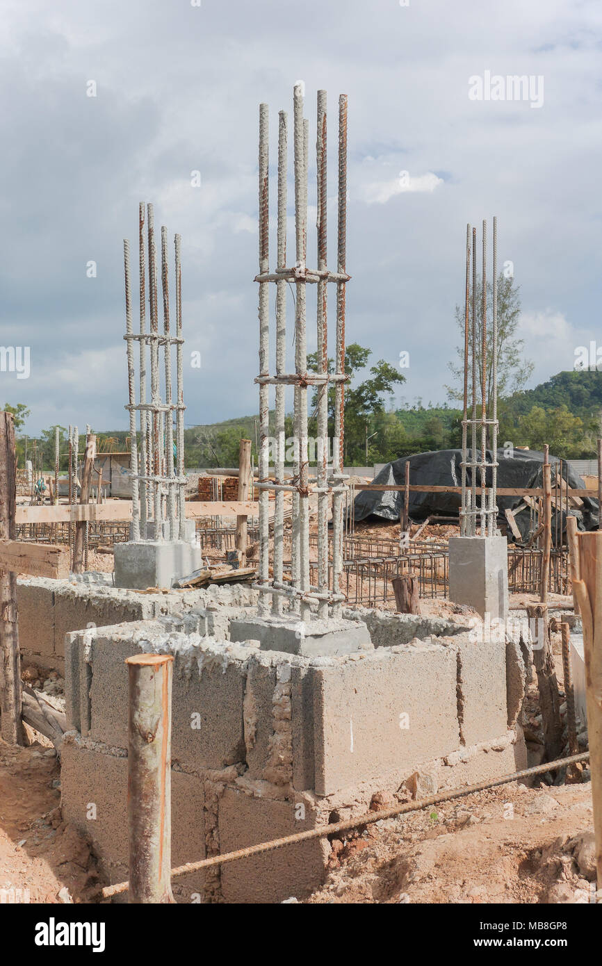 building under construction work progress Stock Photo - Alamy