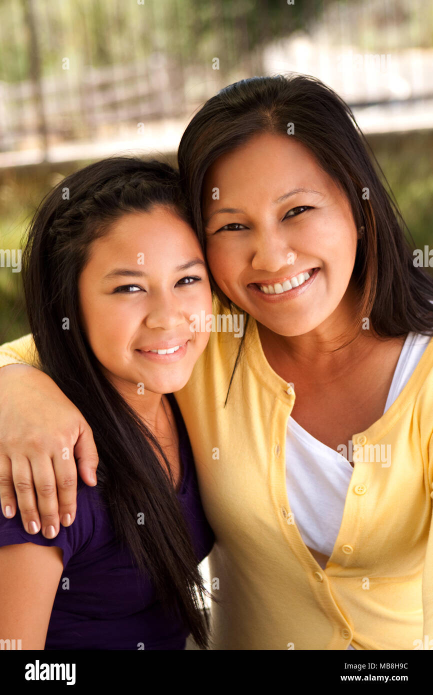 Asian Teenage Girl Smiling Headshot High Resolution Stock Photography ...