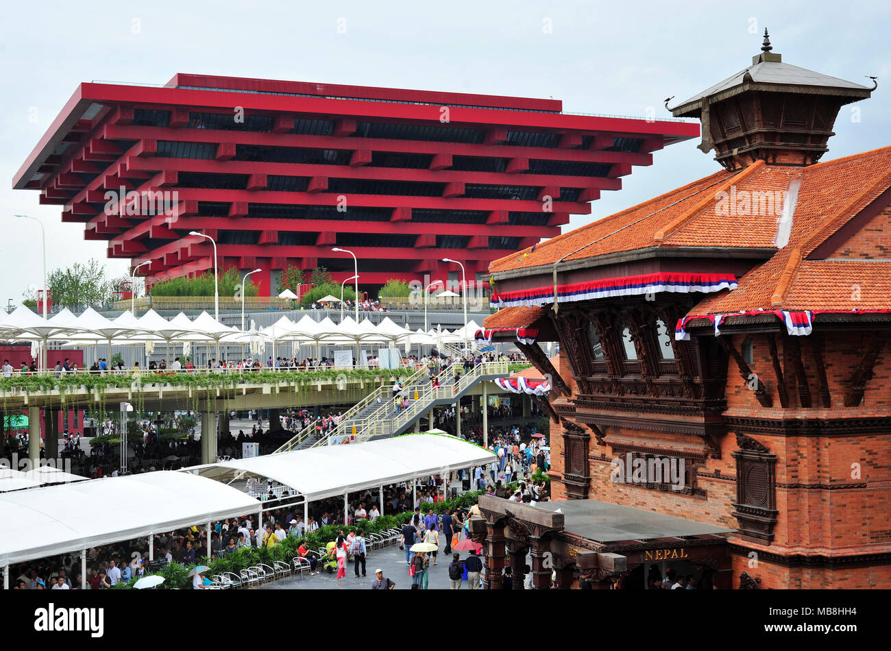 China pavilion at the 2010 Shanghai World Expo, China Stock Photo - Alamy