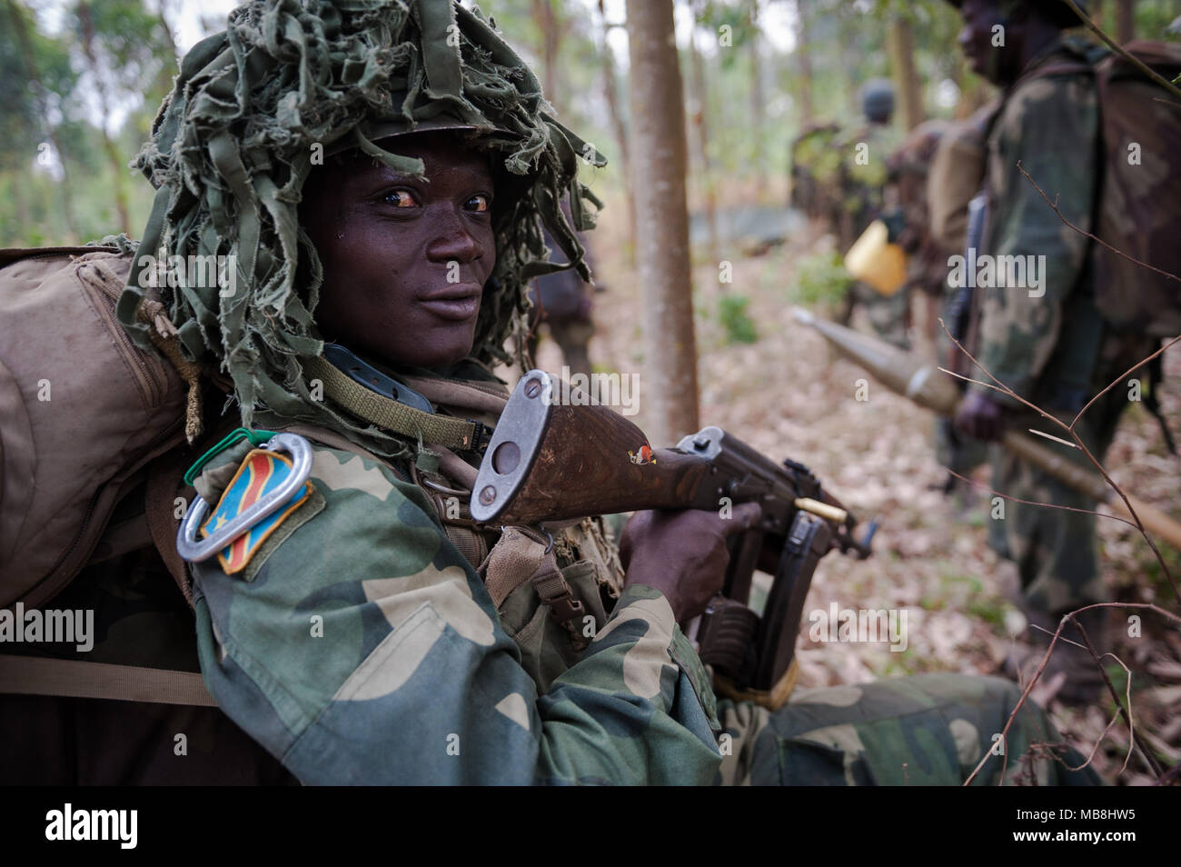 Congolese army hi-res stock photography and images - Alamy
