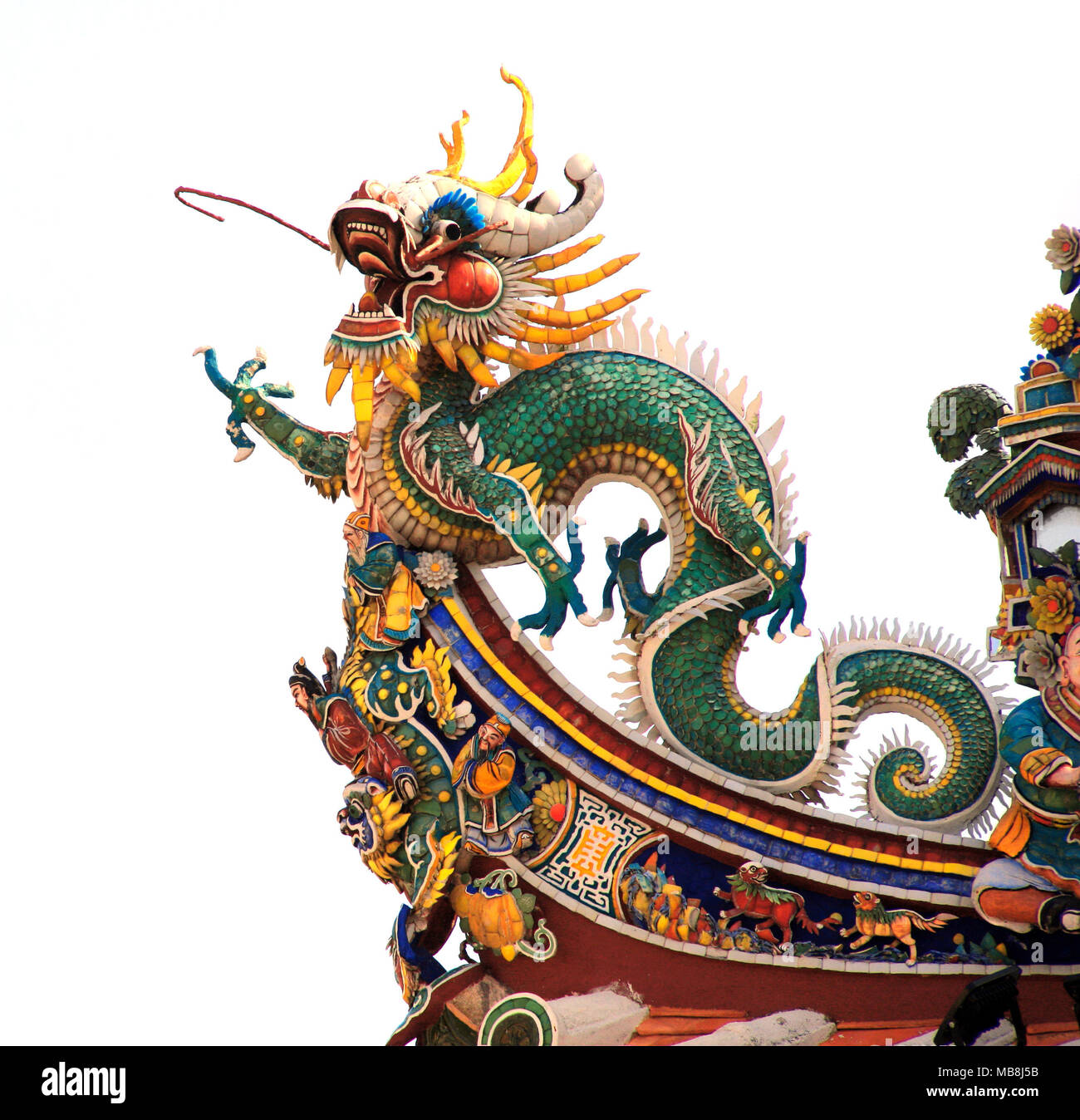 Ancient Chinese Dragon Statue