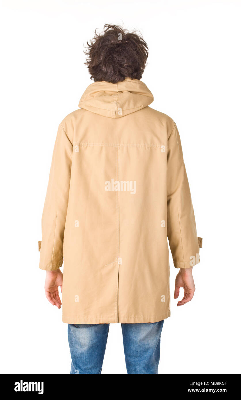 Stylish man in coat Cut Out Stock Images & Pictures - Alamy