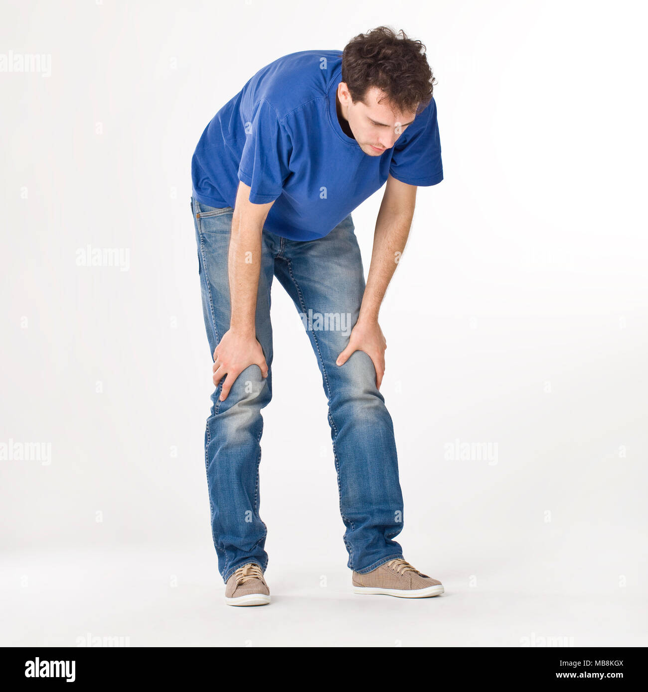 Boy tired sport man hi-res stock photography and images - Alamy