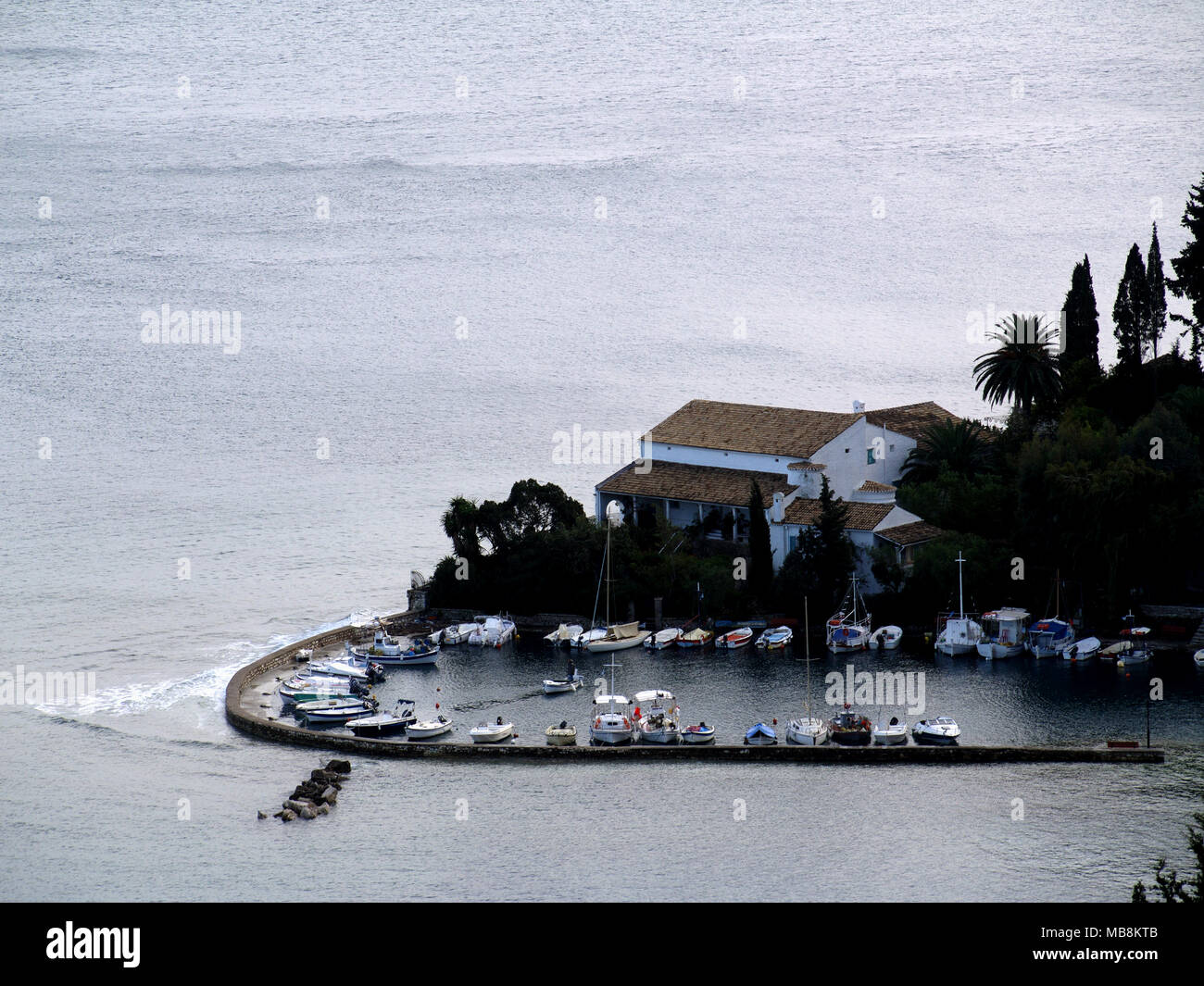 Kouloura beach corfu greece hi-res stock photography and images - Alamy