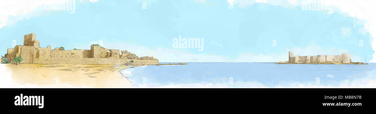 Ancient Roman Corycus, Illustration Stock Photo - Alamy