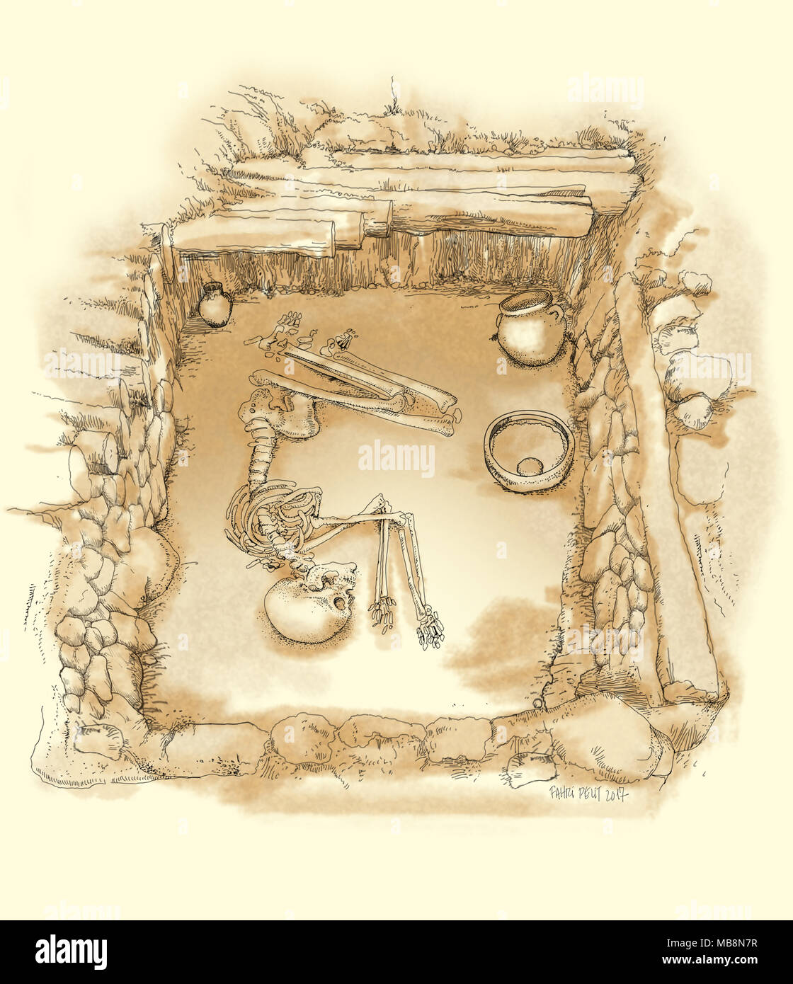 Ancient Roman, hystorical illustration Stock Photo - Alamy