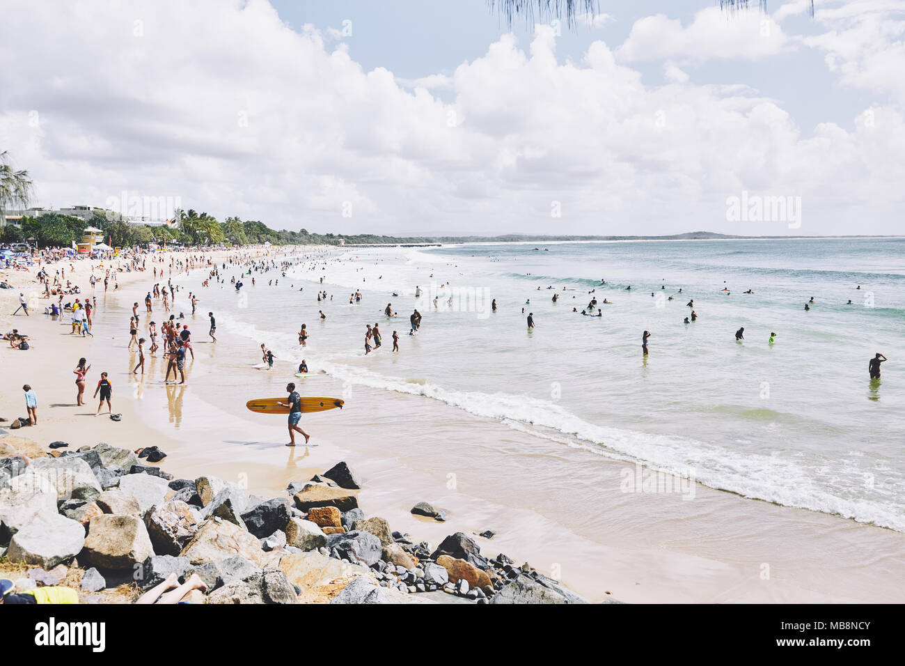 Noosa Main Beach, Noosa Queensland, Australia Stock Photo - Alamy