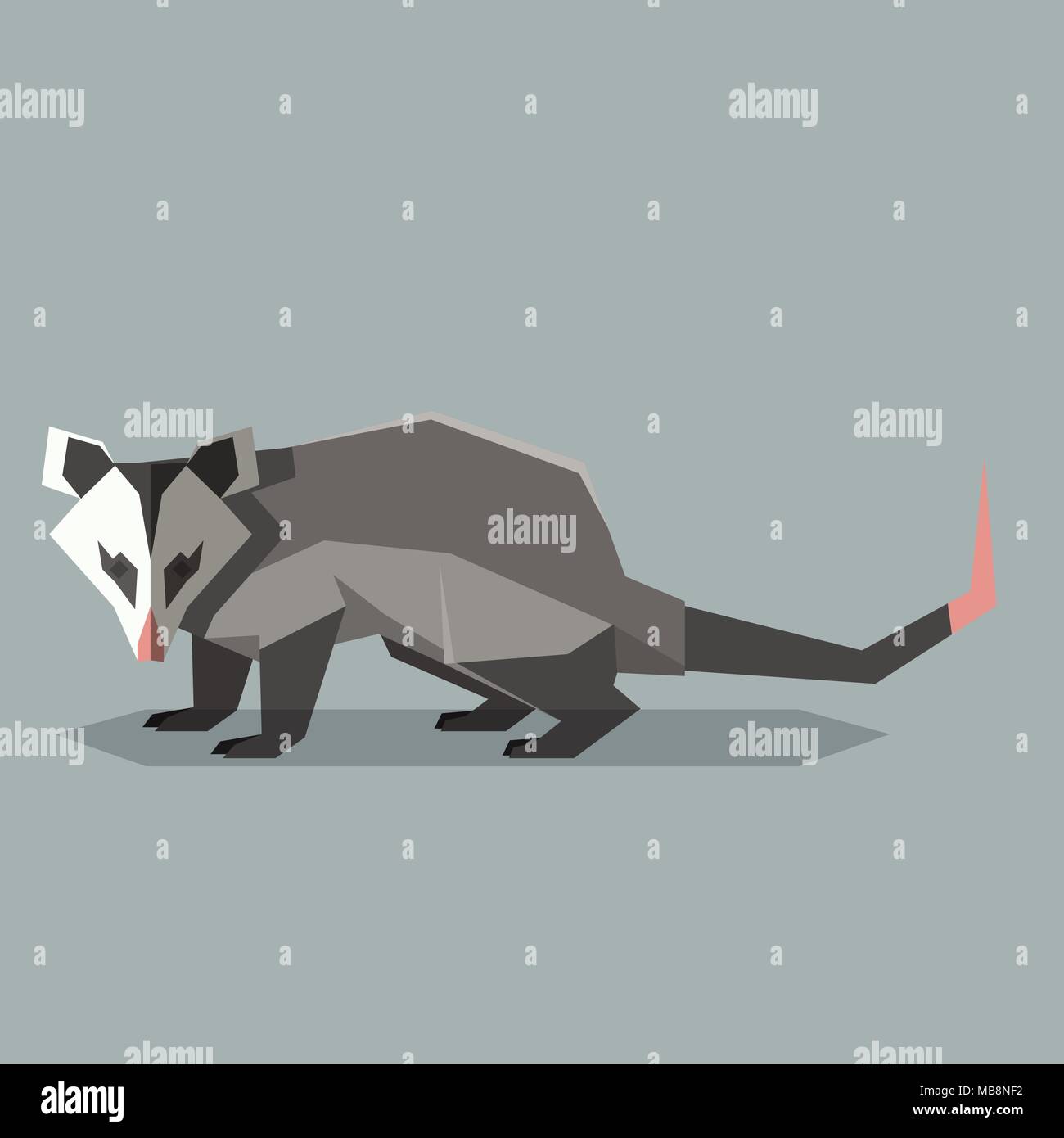 Cartoon opossum hi-res stock photography and images - Alamy