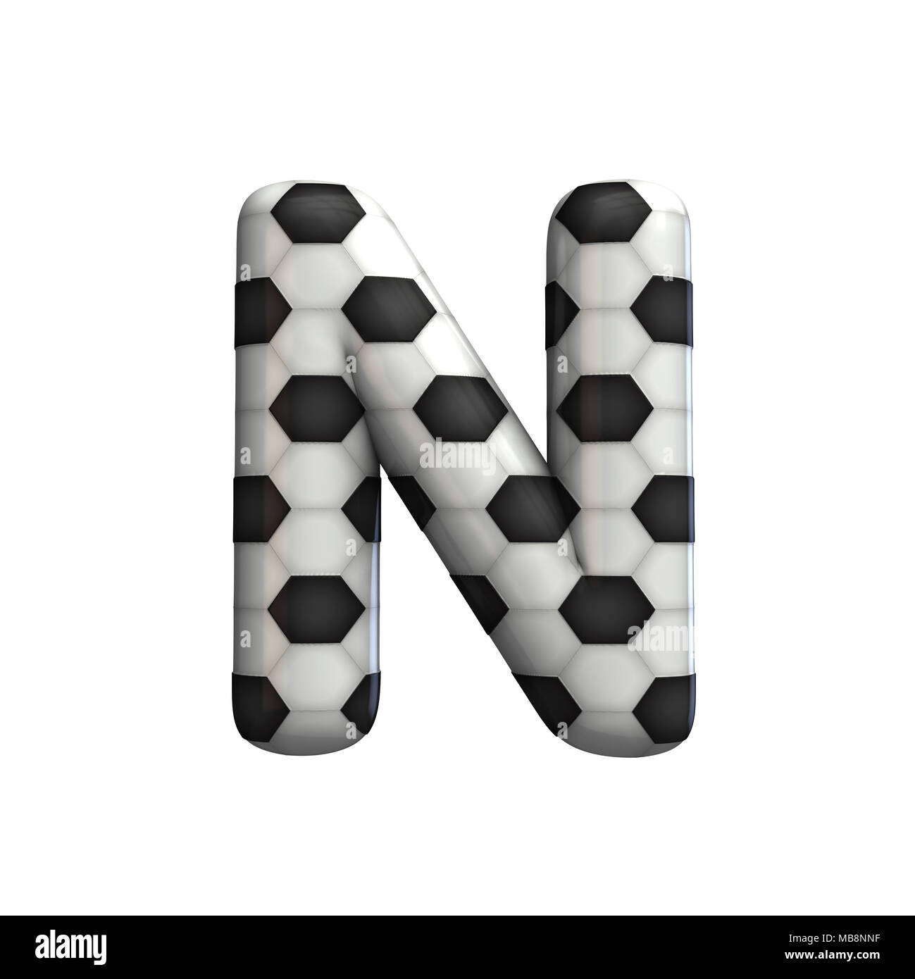 Soccer alphabet capital letter illustration hi-res stock photography ...
