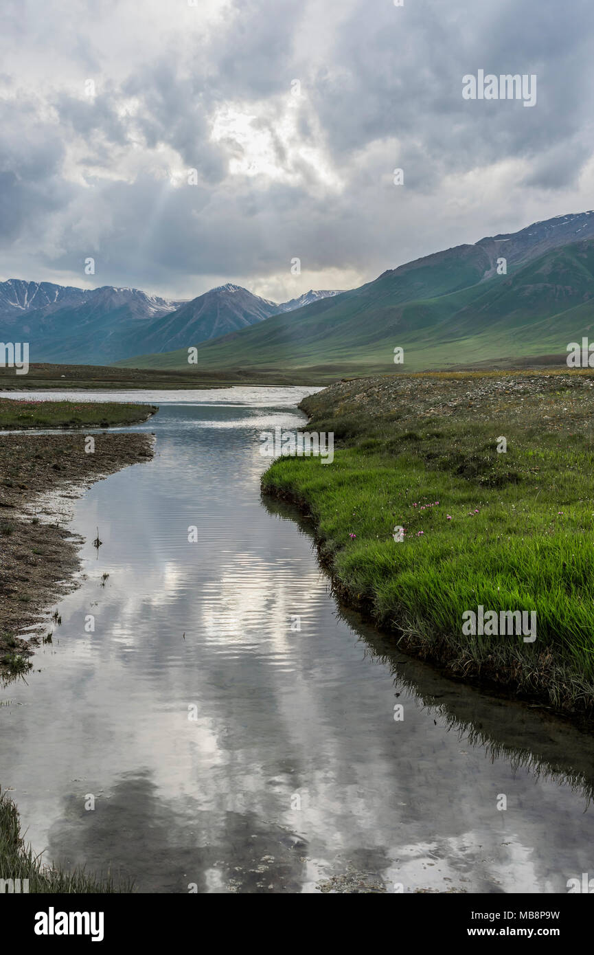 Naryn gorge, Mountain River, Naryn Region, Kyrgyzstan Stock Photo - Alamy
